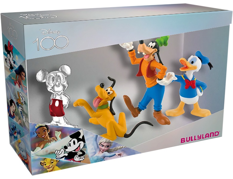 Bullyland Disney 100th Anniversary Klassik Set, 4 Figuren, PVC-frei ...