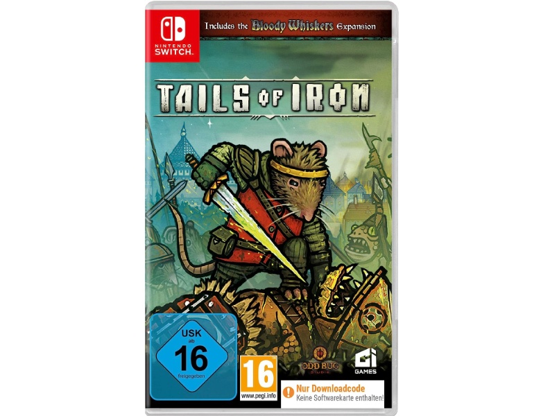 GAME Switch Tails of Iron Code in a Box | Nintendo Switch