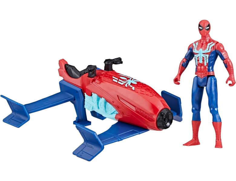 Hasbro Spiderman Epic Hero Series Web Splashers Spider-Man Jet ...