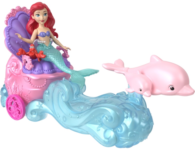 Mattel Disney Princess Ariel's Kutsche | Lizenzfiguren