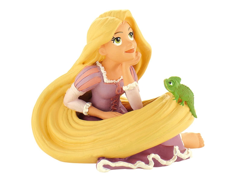 Bullyland Disney Princess Rapunzel mit Chameleon