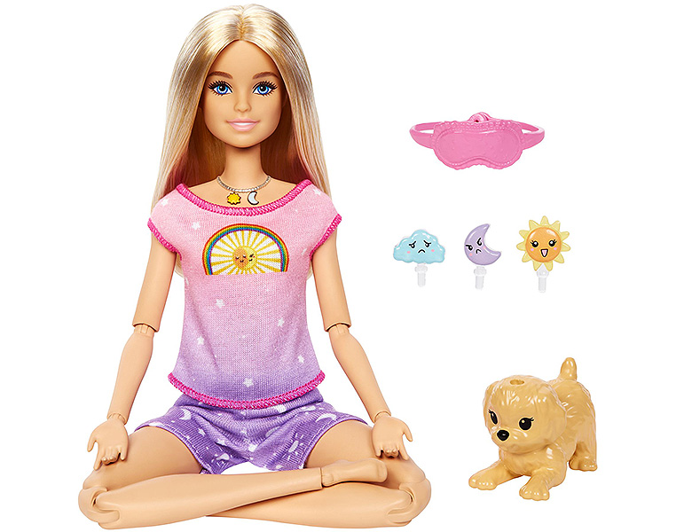 Barbie Wellness Meditations Puppe blond | Modepuppen