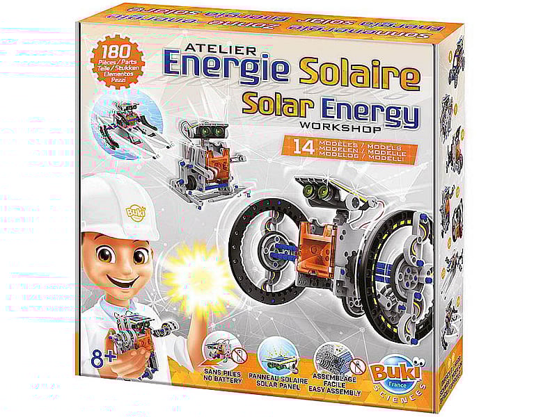 Buki Sciences Solarenergie 14-in-1 | Robotik & Elektro