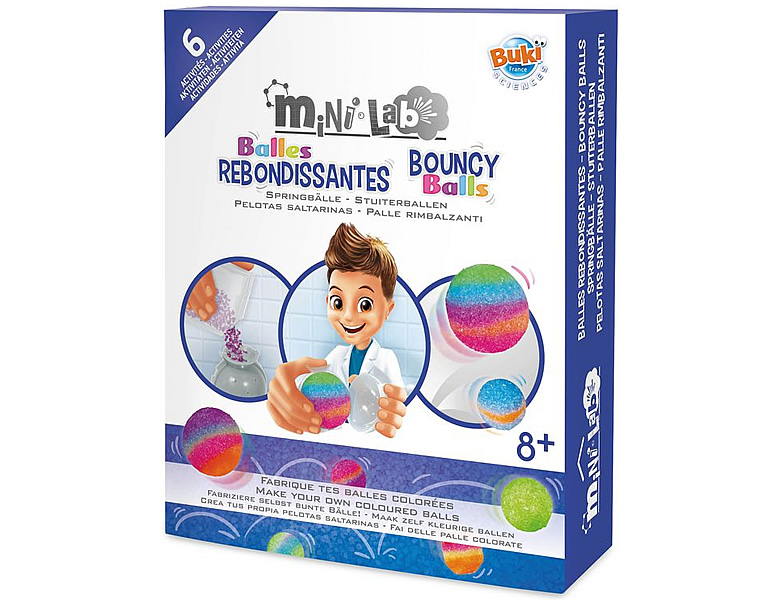 Buki Sciences Mini Lab Bouncy Balls | Experimentieren