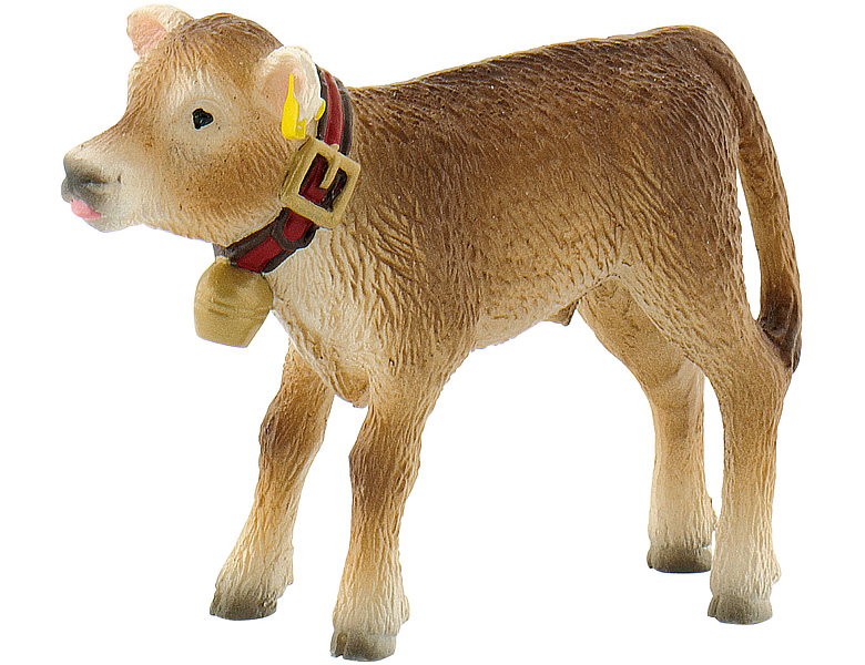 Bullyland Animal World Alpenkalb Benni | Bauernhoftiere
