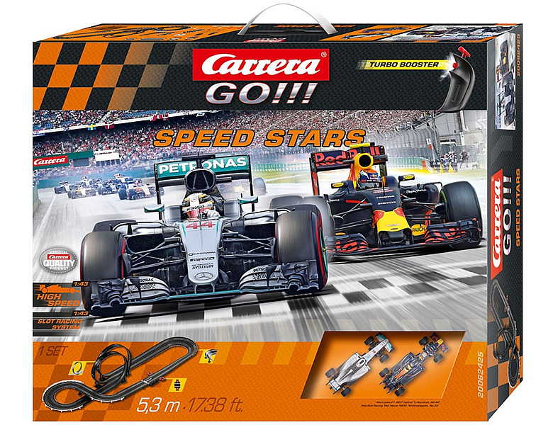 Carrera Go Speed Stars 5,3m | Rennbahn Sets