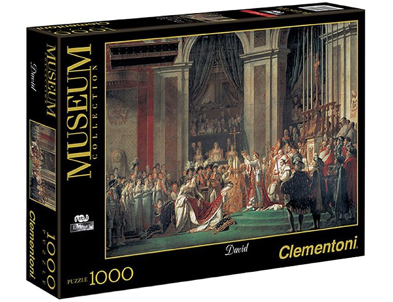 Clementoni Puzzle Museum Collection Kaiserkrönung Napoleons 1000Teile ...