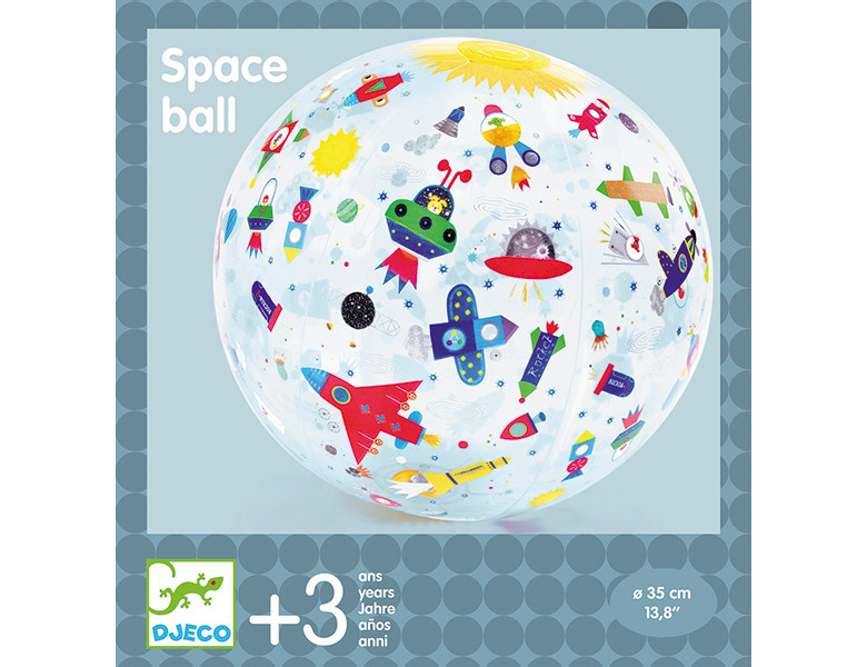Djeco Spiele Ball Weltall 35cm | Wasserspielzeug