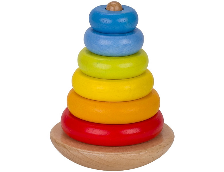 Goki Baby Stapelturm 7Teile | Stapeln