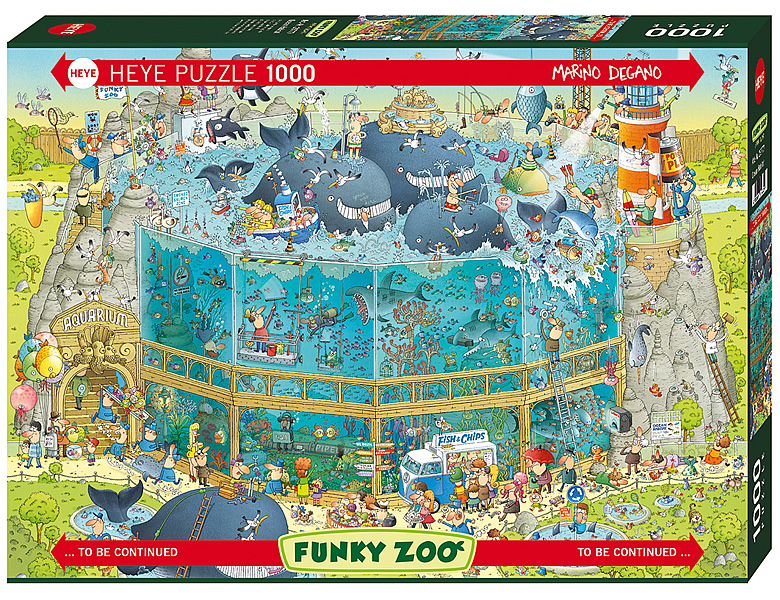 Funky Zoo Ocean Habitat 1000Teile | Puzzle 1000 Teile