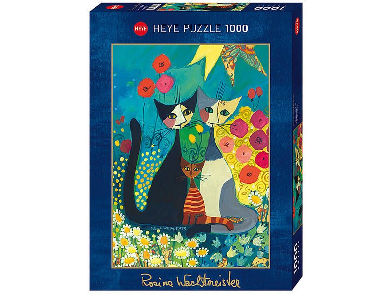 HEYE Puzzle Rosina Wachtmeister Flowerbed 1000Teile | Puzzle 1000 Teile