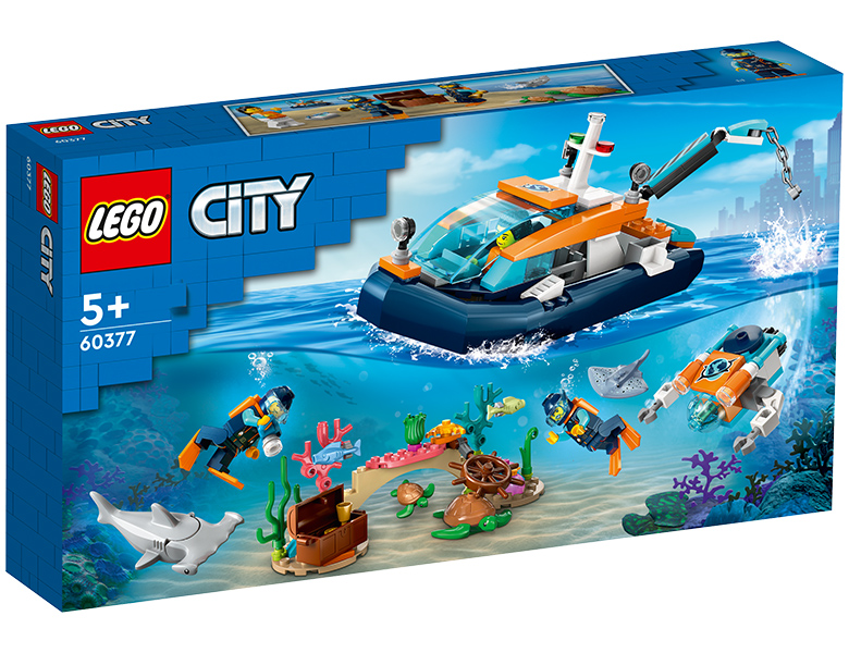 LEGO City Meeresforscher-Boot 60377