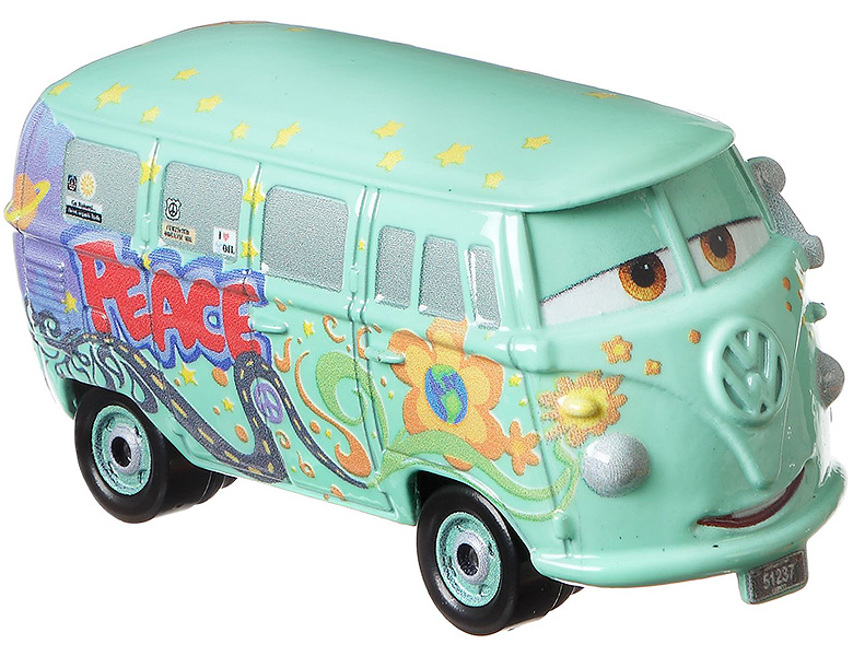 Mattel Disney Cars VW Bully Fillmore 1:55 | Spielzeugauto