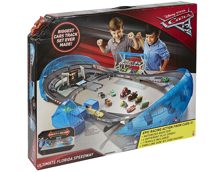 Mattel Disney Cars Ultimative Florida Rennstrecke | Rennbahn Sets