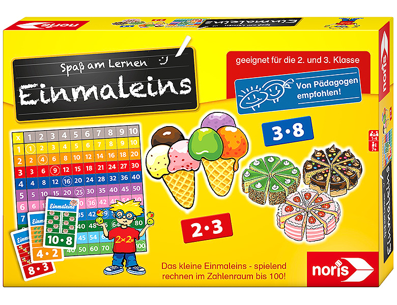 Noris Spass am Lernen Einmaleins Rechnen bis 100 | Lernmittel