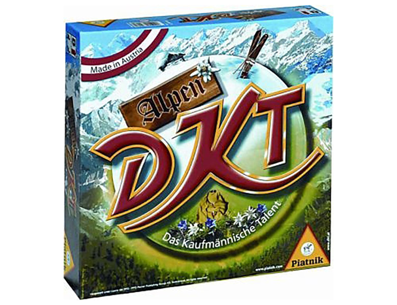 Piatnik Spiele DKT - Das Kaufmännische Talent Alpen | Familienbrettspiele
