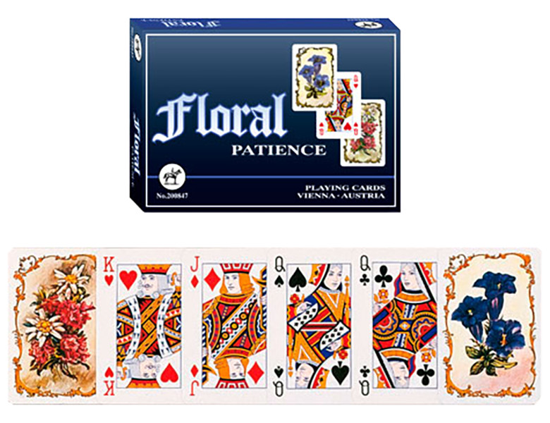 meinspielzeug - Piatnik Spiele Patience, Floral | Legespiele