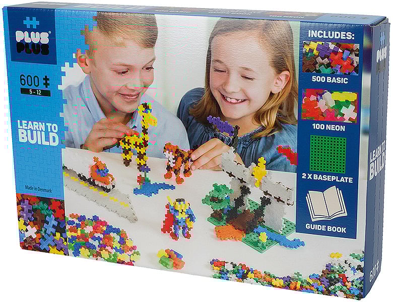 Plus-Plus Learn to Build Basic 600Teile | Steckbausteine