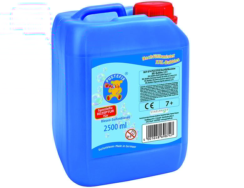 Pustefix Nachfüllkanister XXL-Bubbles 2,5L | Seifenblasen