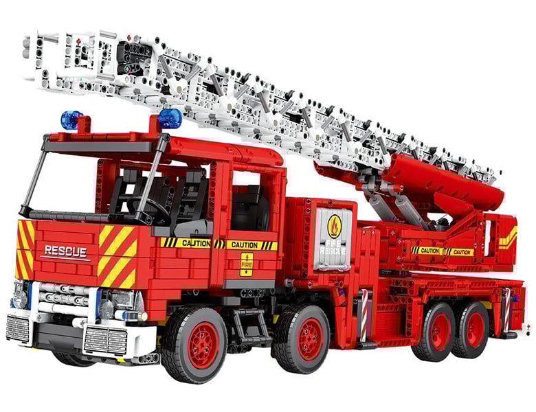 Reobrix Technic Ferngesteuertes Feuerwehrauto 22005 | Klemmbausteine