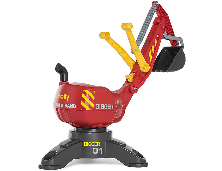 RollyToys rollyDigger Rot | Sandkasten