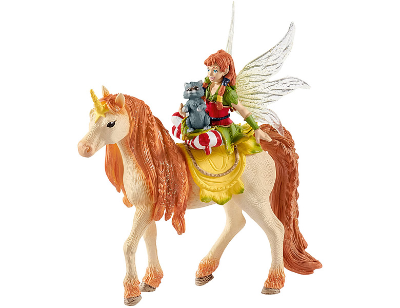 Schleich Bayala Marween mit Glitzer-Einhorn | Elfen & Fabelwesen