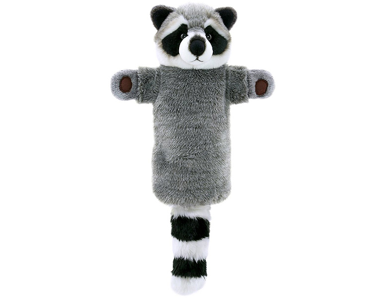The Puppet Company Long-Sleeved Handpuppe Waschbär 38cm | Handpuppen