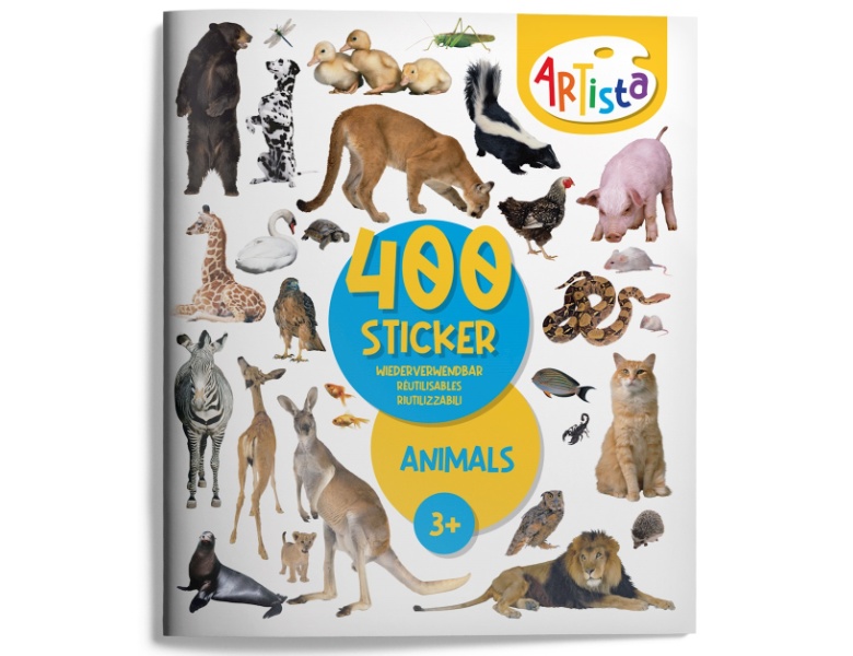 Artista Stickerbuch Tiere | Tattoos & Stickers